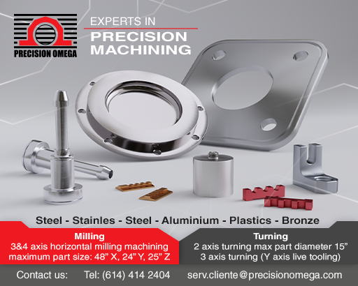 Precision Omega | Experts in machining